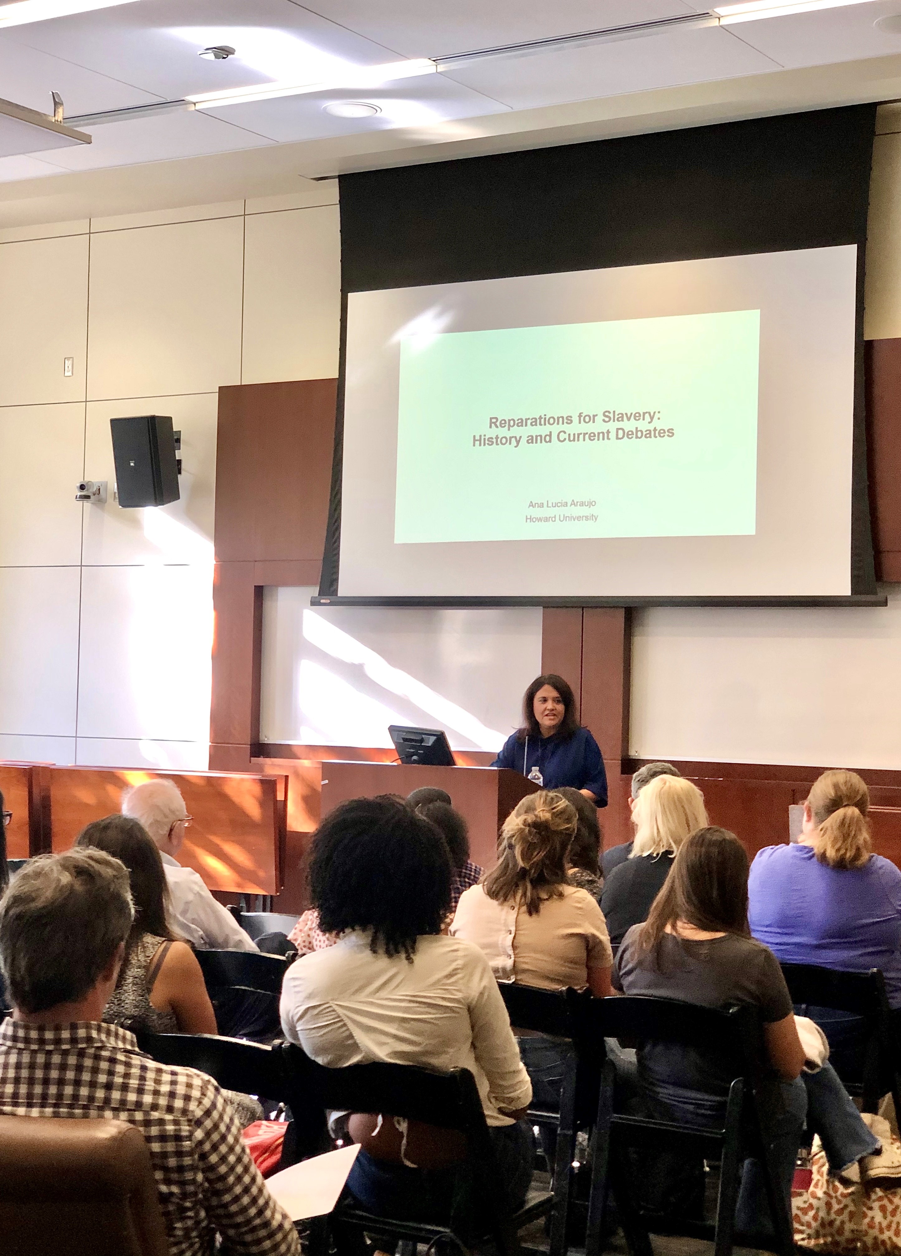 “Reparations for Slavery: History and Current Debate” Ana Lucia Araujo ...