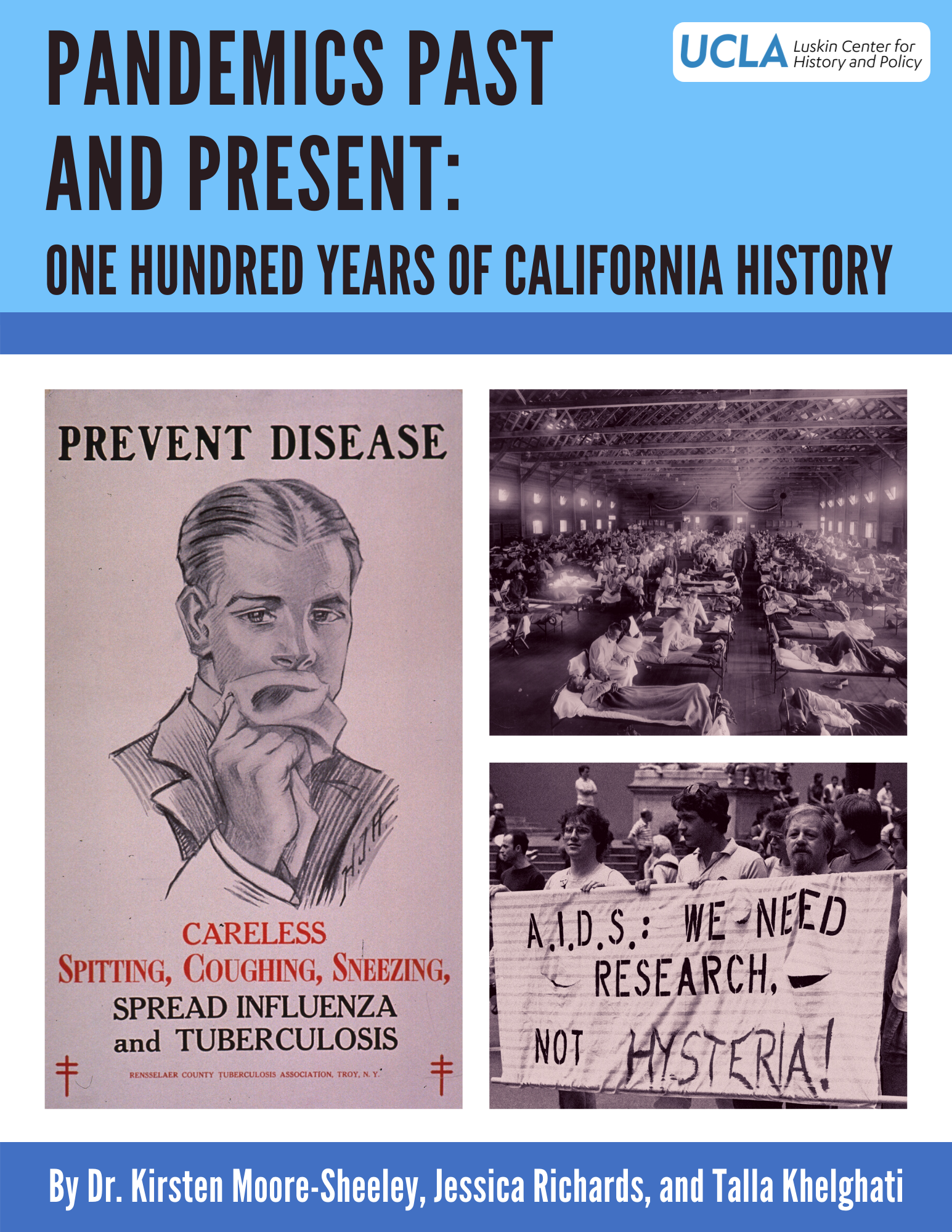 Pandemics Past and Present cover page (draft 04) | UCLA Luskin Center ...